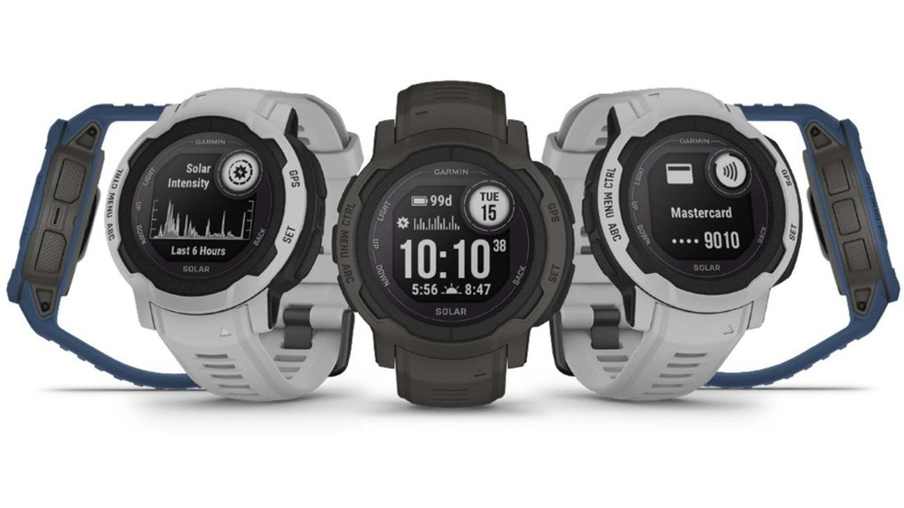 Smart hodinky Garmin Instinct 2 Solar Graphite | Planeo