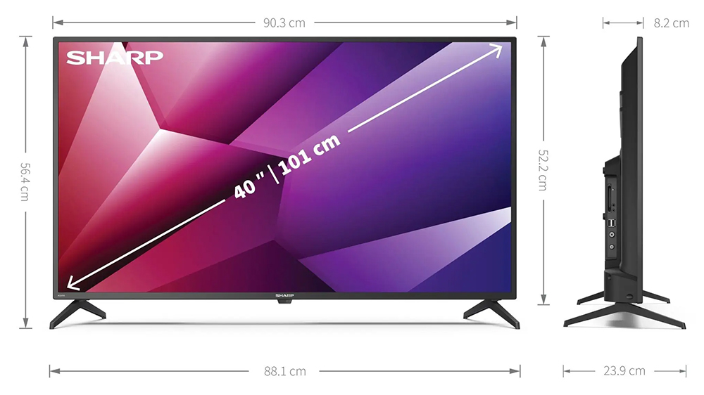 LED televize Sharp 40FI2EA | Planeo