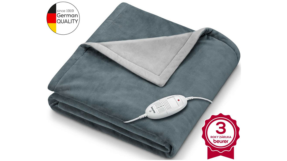 Vyhřívací deka Beurer HD 75 DARK GREY | Planeo